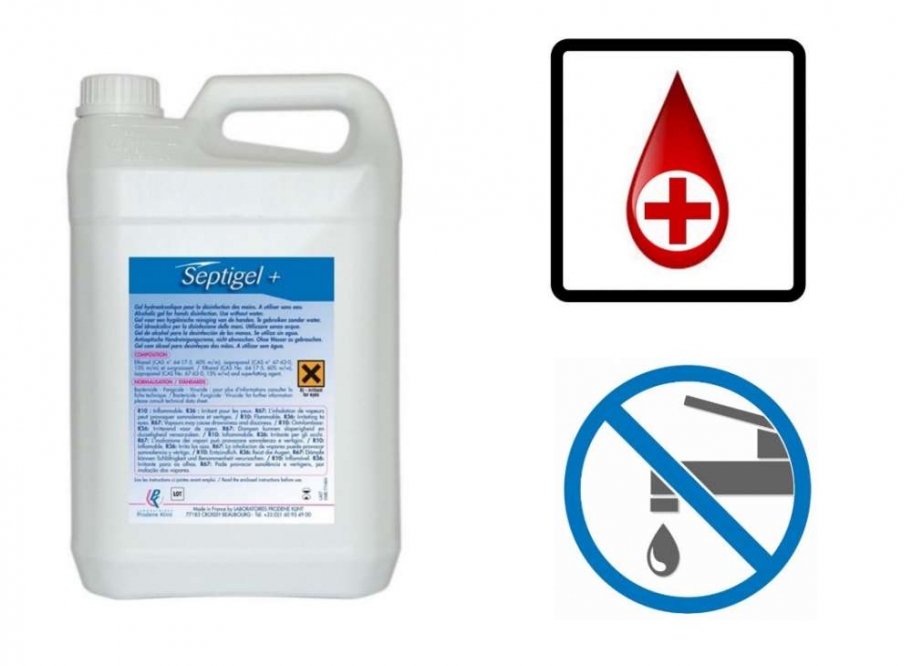 C&C Benelux - Septigel +, 5L.